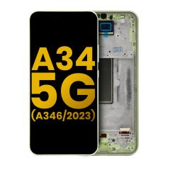 Pantalla OLED con marco para Samsung Galaxy A34 5G – Celovendo. Repuestos para celulares en ...