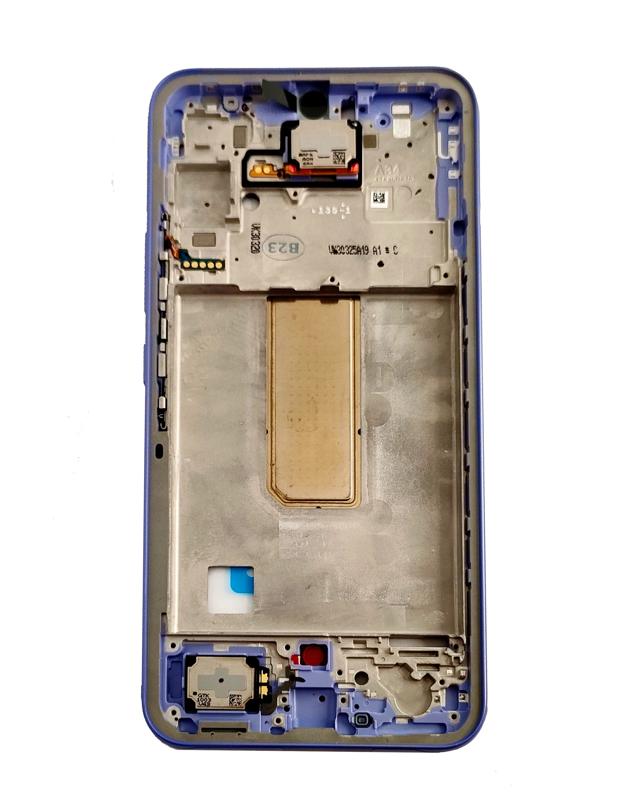 Pantalla OLED con marco para Samsung Galaxy A34 (A346 / 2023) Violeta – Celovendo. Repuestos ...