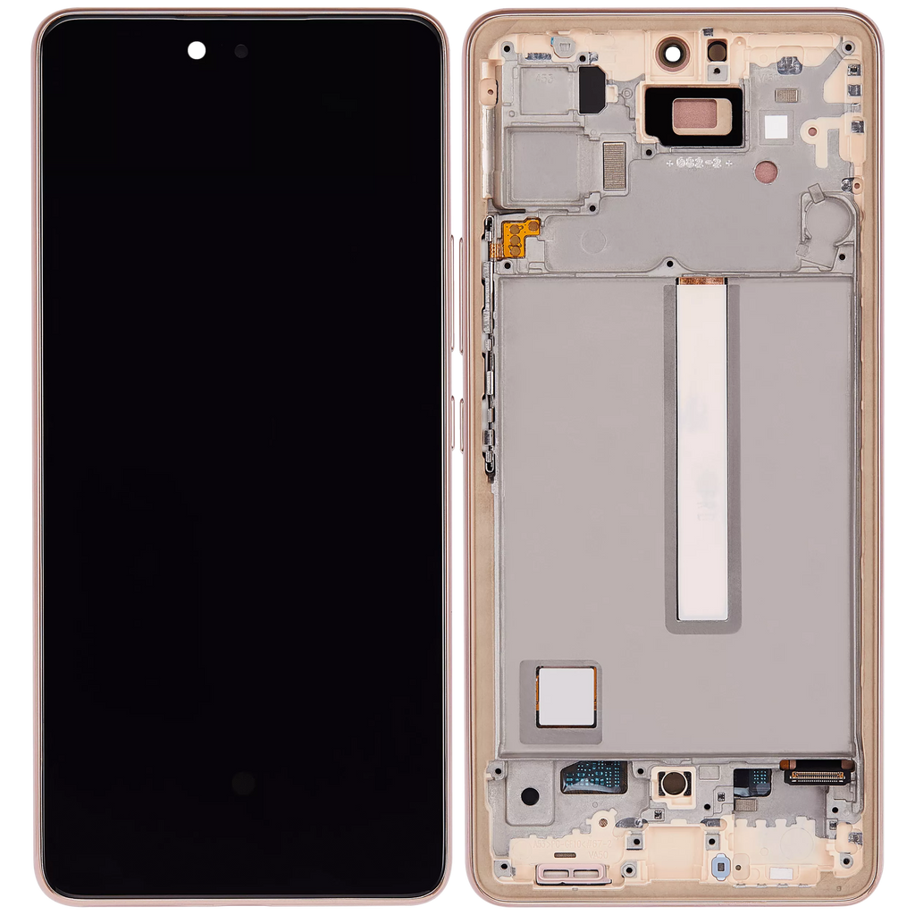 Pantalla OLED para Samsung Galaxy A53 / A53 5G con marco color peach ...