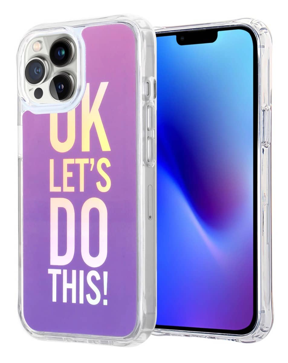 Case inyeccion de luz azul iPhone 14 Pro – Celovendo. Repuestos para ...