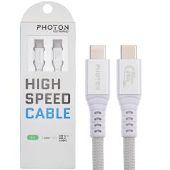 Cable de Carga Photon Lorentz 3ft USB-C USB-C blanco 01 – Celovendo ...