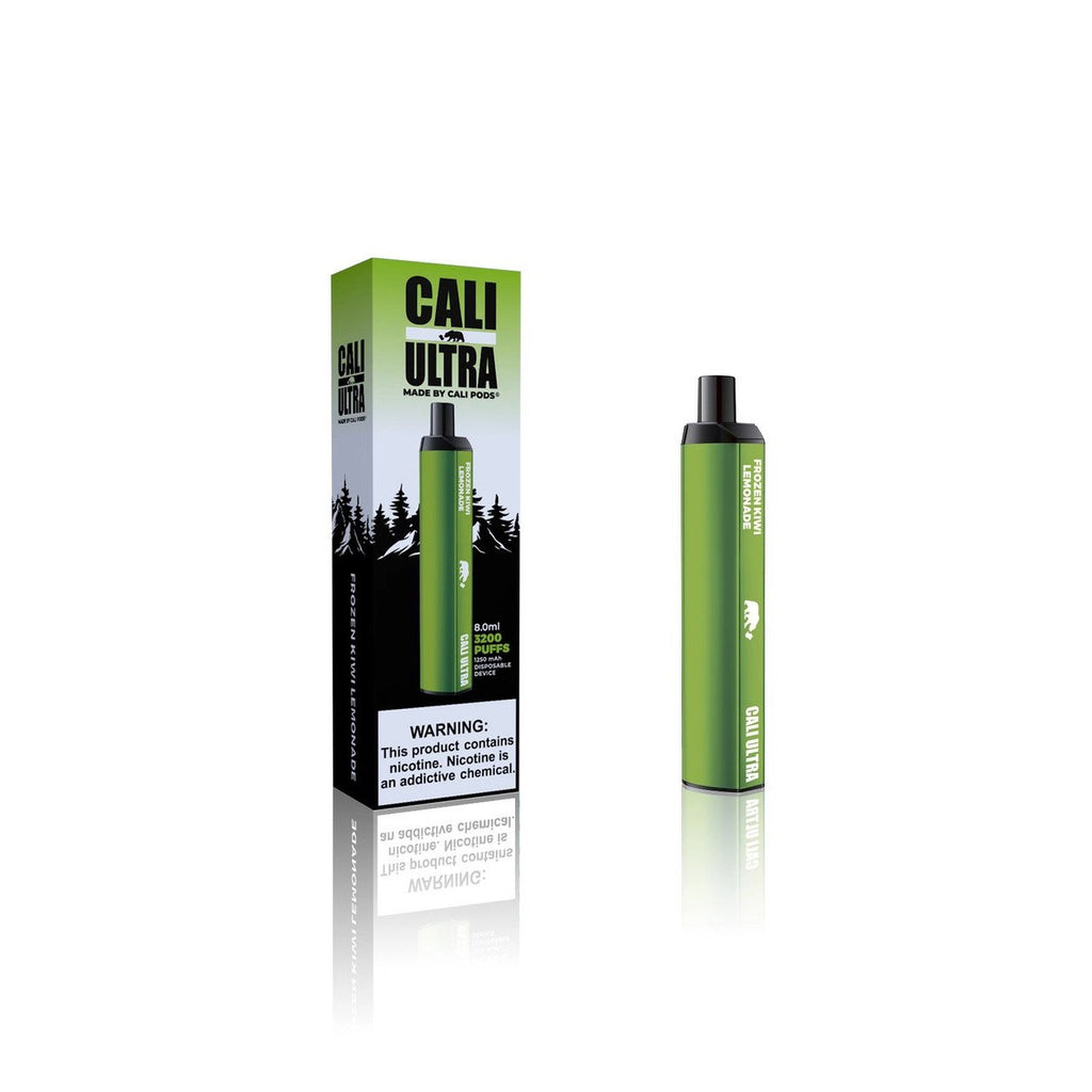 CALI ULTRA VAPE FROZEN KIWI LEMONADE 3200 PUFF – Celovendo. Repuestos ...