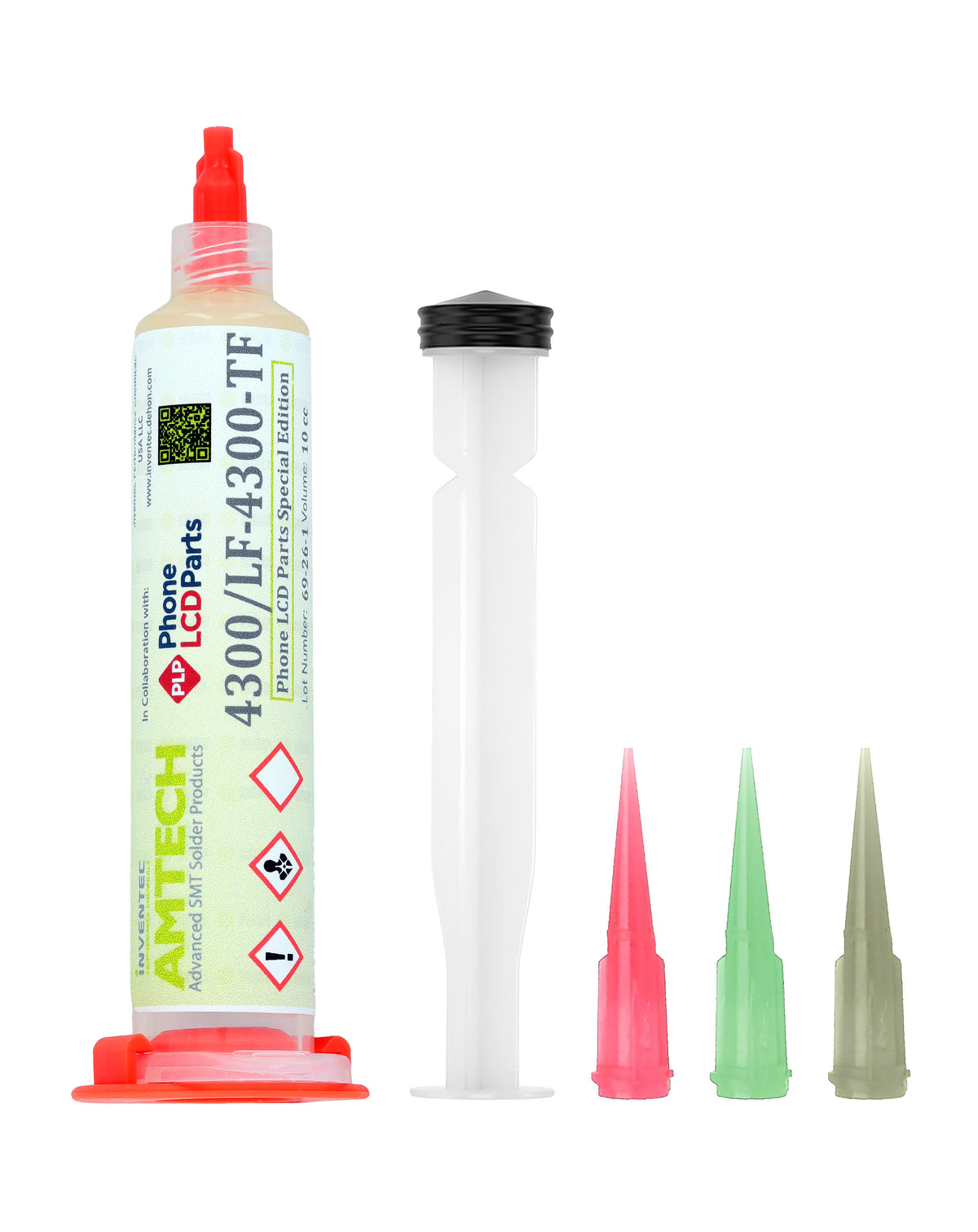 Pasta de flux tacky Amtech LF-4300 16040 (10cc) – Celovendo. Repuestos ...