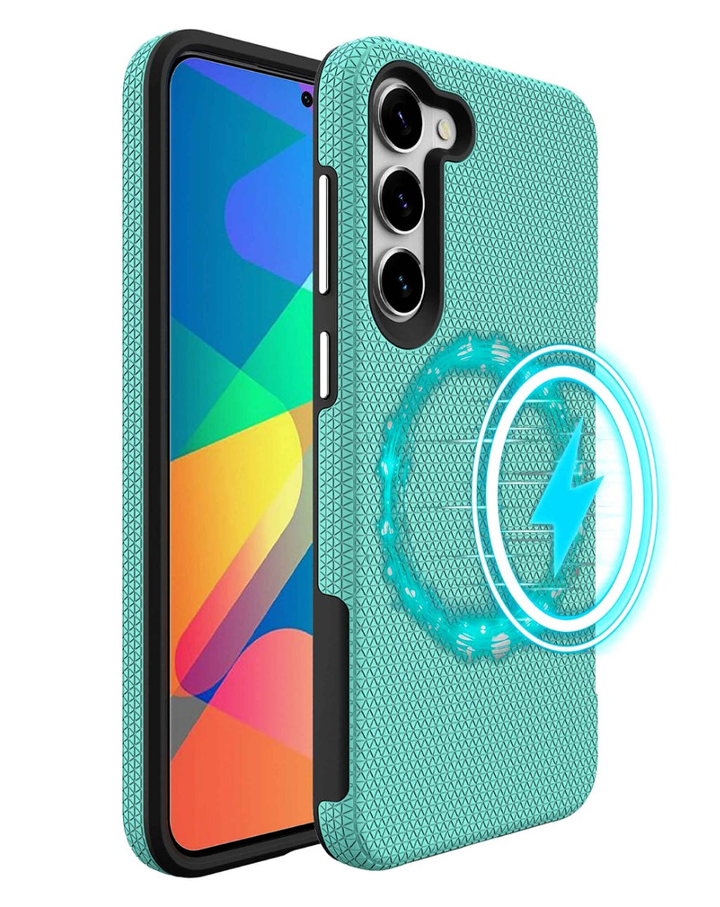 Funda de doble capa Galaxy S23 FE - TEAL – Celovendo. Repuestos para ...
