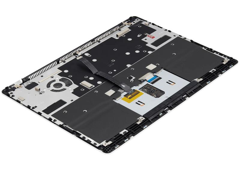 Tapa superior con touchpad y teclado Microsoft Surface Laptop Go (1943 ...