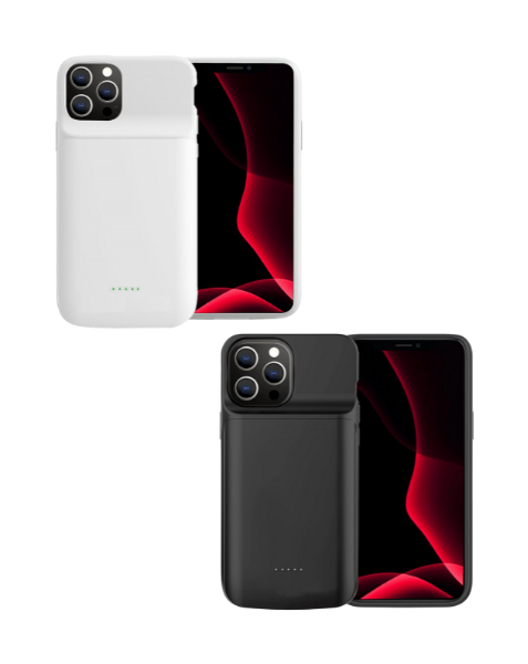 Bateria protectora slim iPhone 13 Pro 8000mAh – Celovendo. Repuestos para celulares en Guatemala.