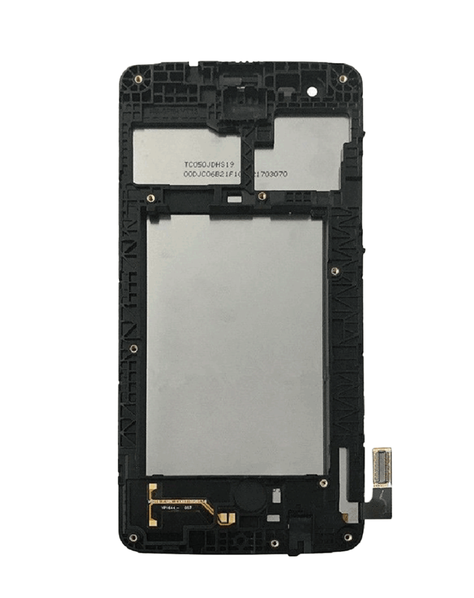 Pantalla con marco LG K7 / Tribute 5 (LS675 / MS330) (Negro ...
