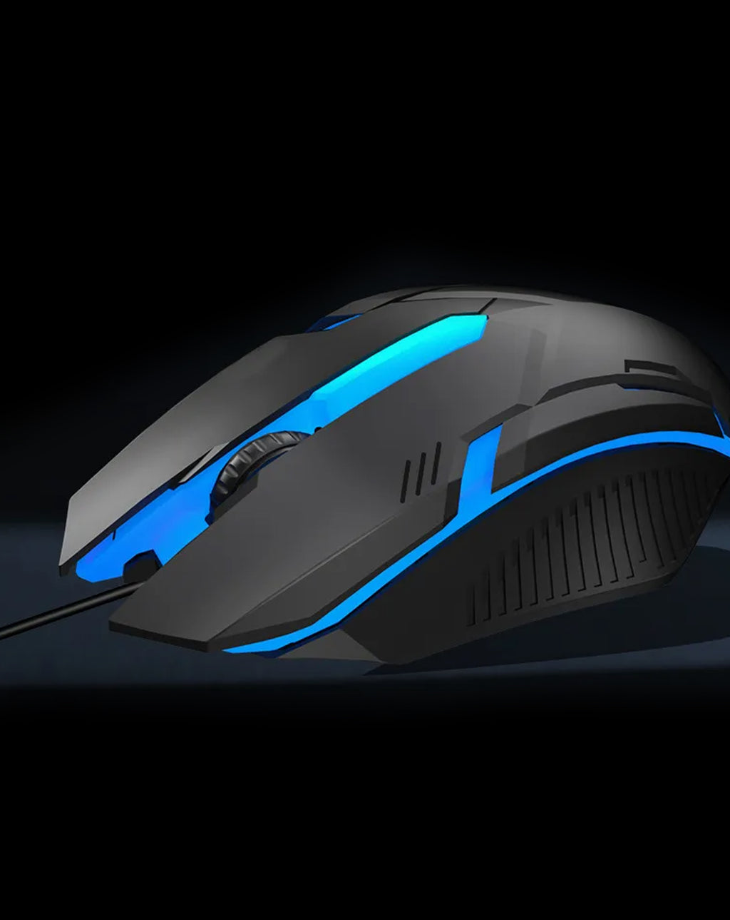 Mouse gamer con cable 3 botones 7 color RGB – Celovendo. Repuestos para ...