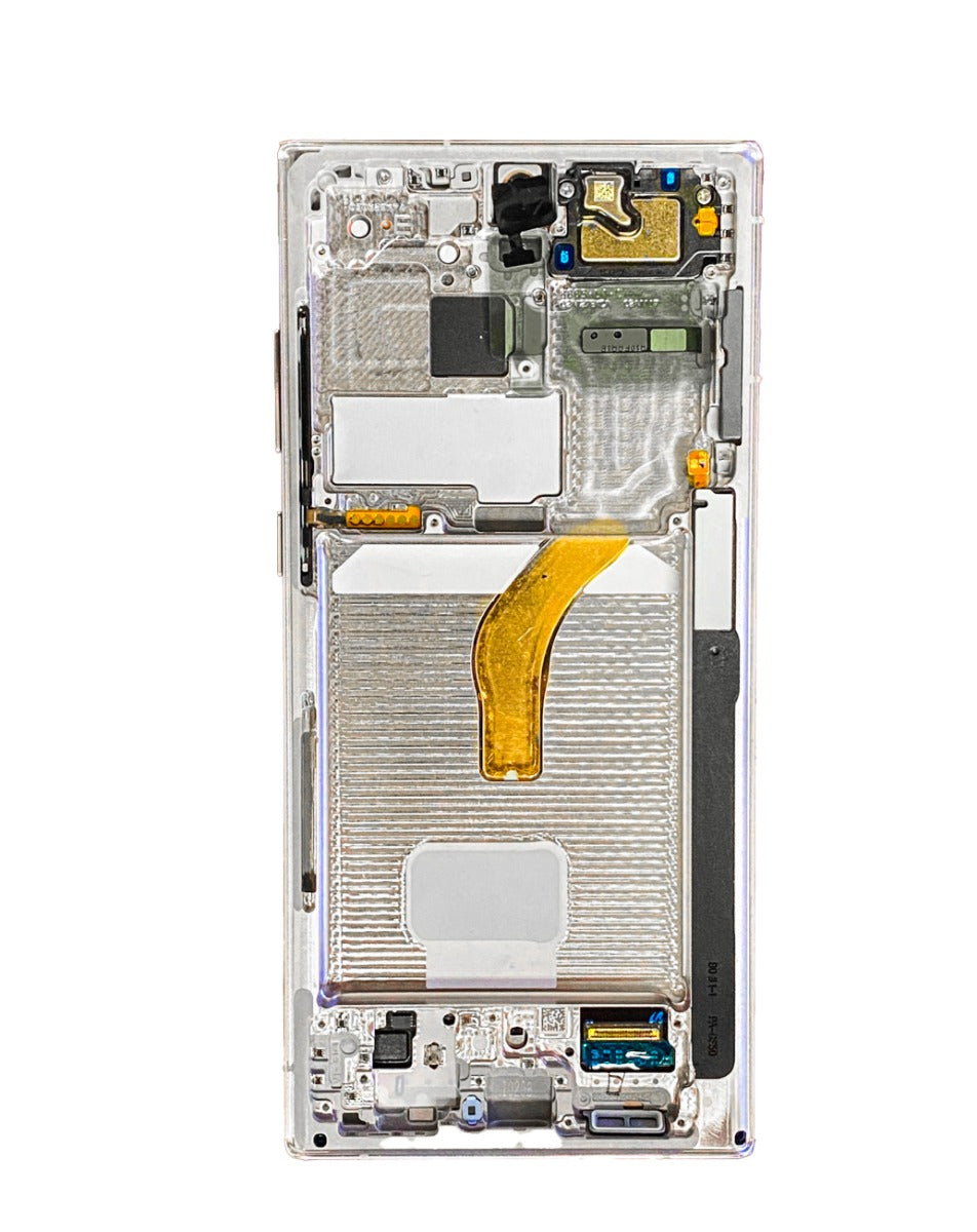 Pantalla OLED con marco Galaxy S22 Ultra S908 (PHANTOM WHITE ...