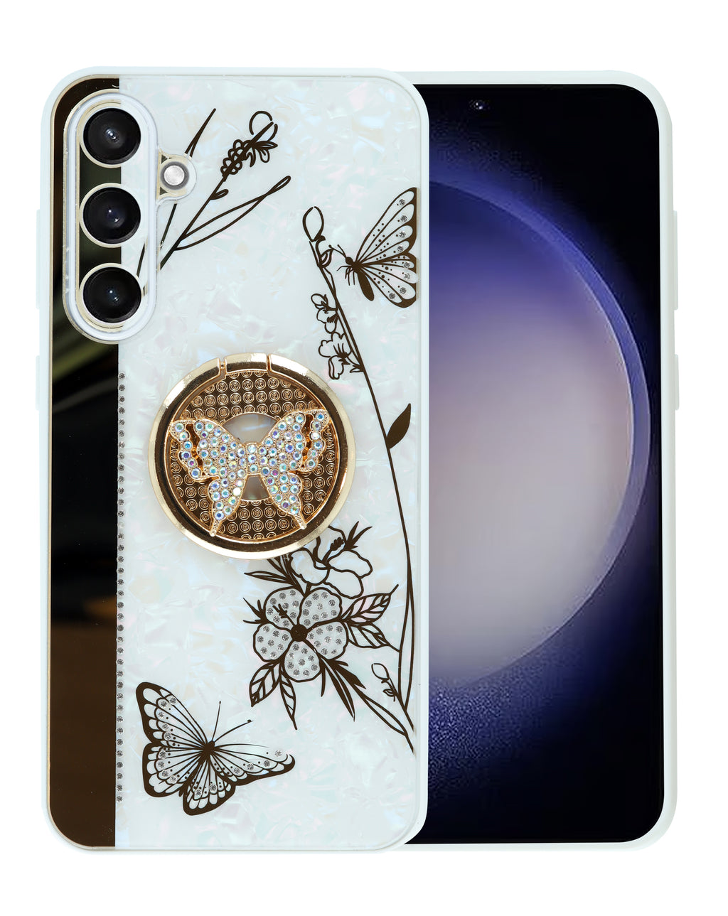 Funda brillante de lujo WHITE – Celovendo. Repuestos para celulares en ...