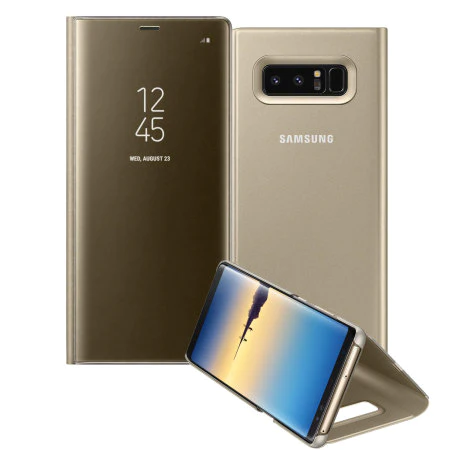 Cover Flip case para Samsung Note 8 Dorado. Producto Samsung ...