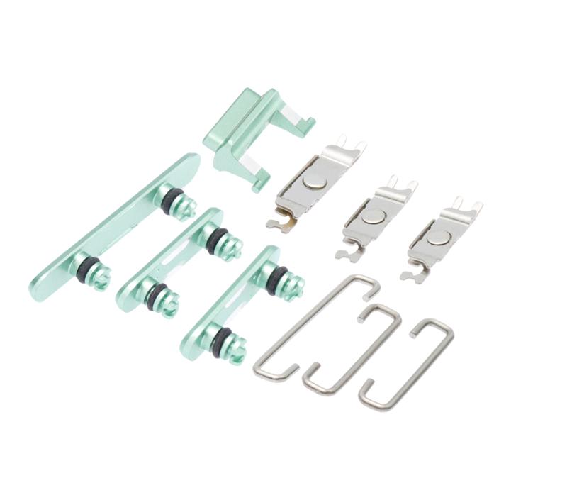 Botones duros (encendido/volumen/cambio) para iPhone 11 (Verde ...