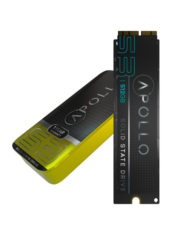 SSD Apollo S3 512GB NVMe PCIe Gen3x4 para Mac – Celovendo. Repuestos ...