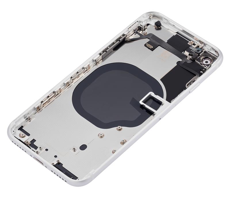 Tapa trasera para iPhone SE (2020) con componentes pequeños pre-instal ...