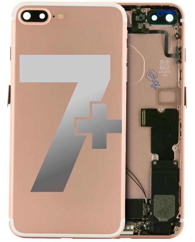 Tapa trasera con componentes pequenos pre-instalados para iPhone 7 Plu ...