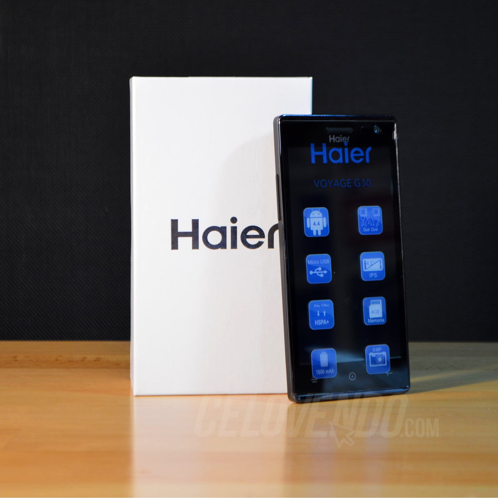 Celular Haier G30 Nuevo color Negro | Tigo | Incluye caja sellada y Ac ...