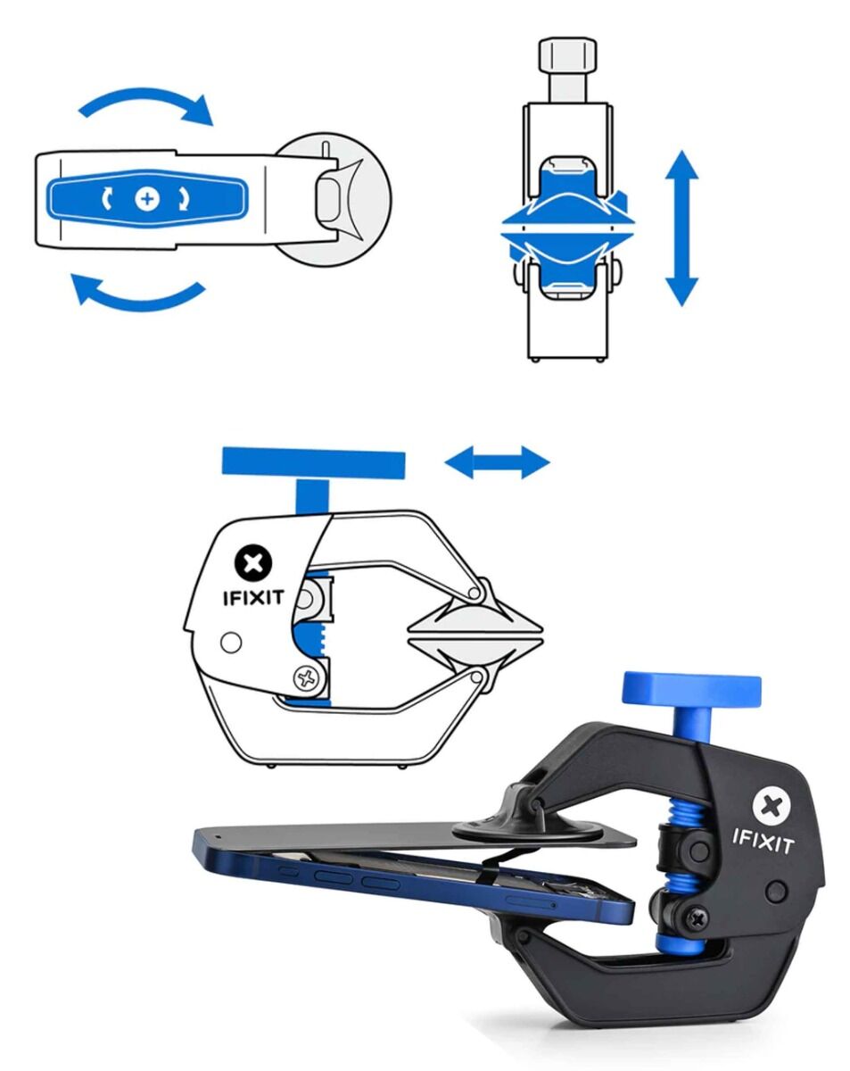 Herramienta iFixit Anti-Clamp para Abrir iPhone – Celovendo. Repuestos ...
